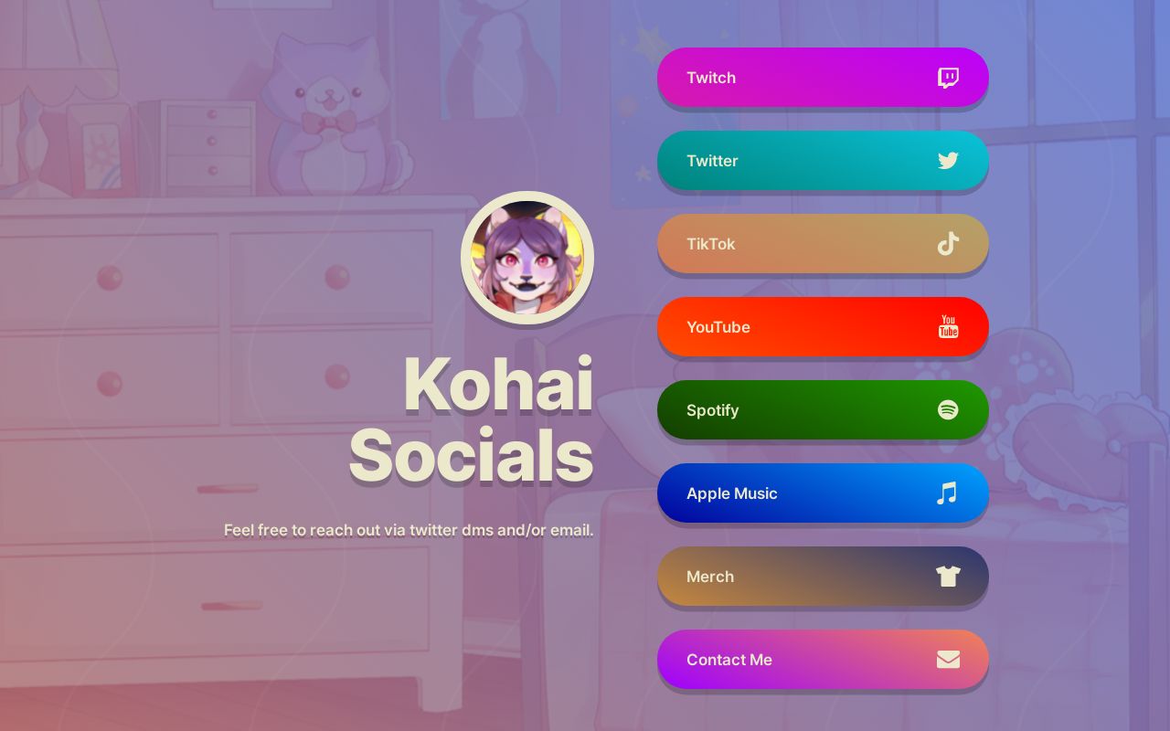 Kohai Socials